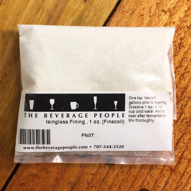 Isinglass Fining , 1 oz. (Finecoll) | The Beverage People
