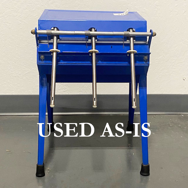 USED AS-IS - Bottle Filler, 3 Spout Blue Italian | The Beverage People