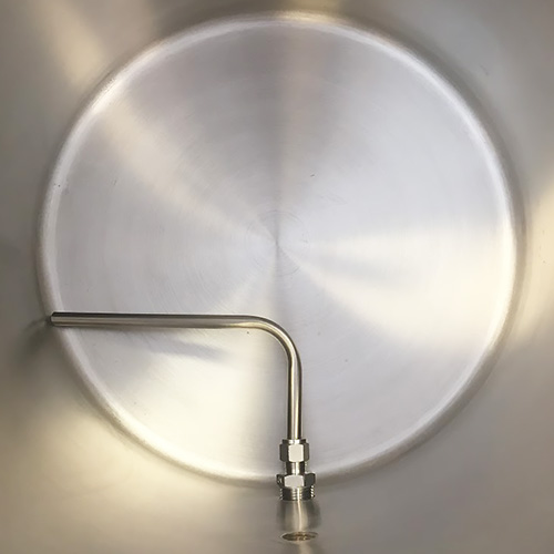 CLOSEOUT - Pickup Dip Tube for Kettles - Stainless - 3/8" tube - 1/2 ...