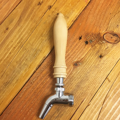 Pub Style Tap Handle - Wood - 6" | The Beverage People