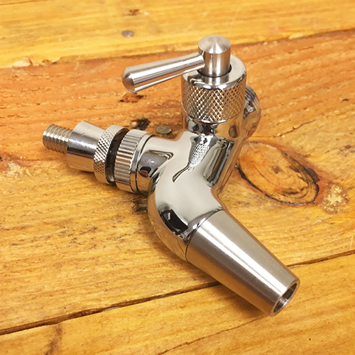 Intertap Beer Faucet with Flow Control and Stainless Components