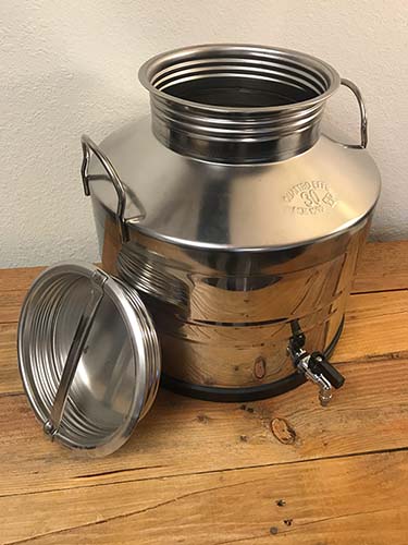 Economy Fusti - 30 liter Stainless Tank - Type D - Quattro Effe model ...