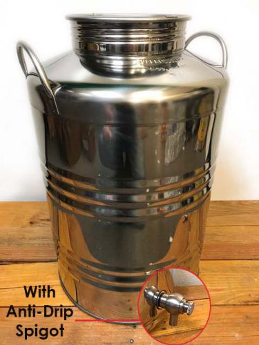 Economy Fusti - 50 liter Stainless Tank - Type A | The Beverage People