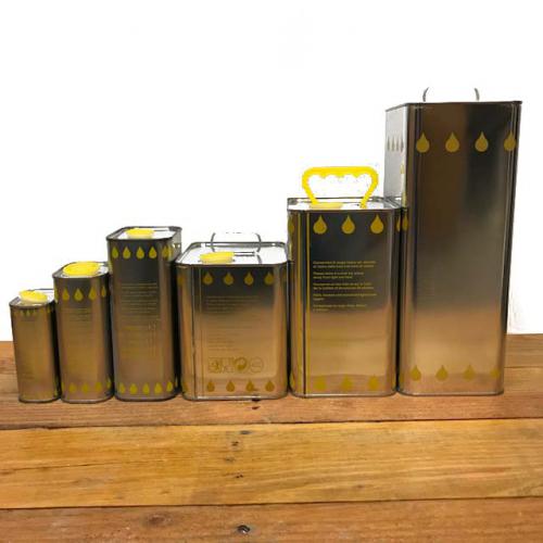 Oil Can - 1 Liter - Rectangular - Includes pour spout and lid | The ...